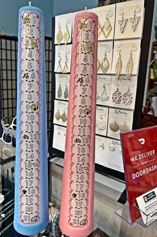 Anniversary Birthday Countdown Candles anniversary-birthday-countdown-candles